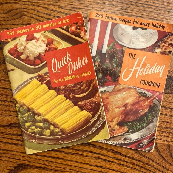 Vintage | Kitchen | Vintage 6s 70s Cookbooks Bundle Lot Set Quick ...
